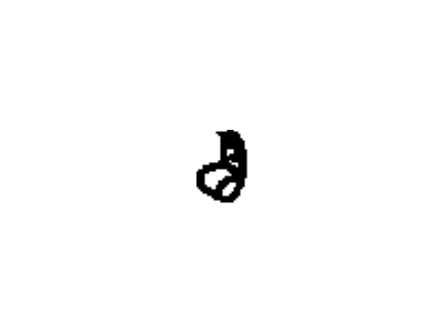 88718-04070 Genuine Toyota Clamp, Piping
