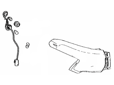 81550-08090 Genuine Toyota Lamp Assembly, Rr COMBIN