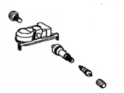 Toyota Corolla TPMS Sensor - Guaranteed Genuine Toyota Parts