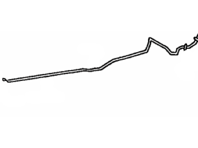 47321-02040 Genuine Toyota Tube, Rear Brake