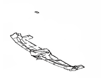 53289-12100 Genuine Toyota Cover, Radiator Supp