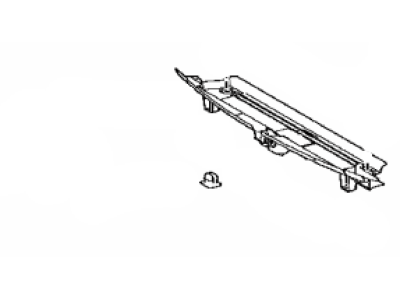 16592-24010 Genuine Toyota Guide, Radiator Air