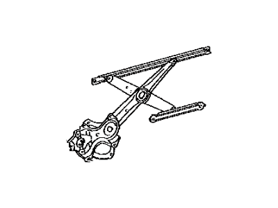 Toyota Corolla Window Regulator - Guaranteed Genuine Toyota Parts