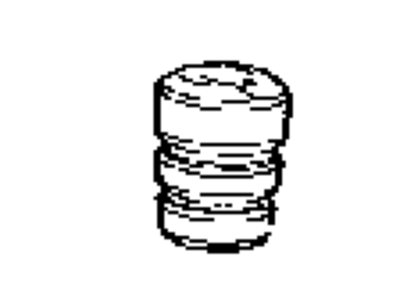 48331-47030 Genuine Toyota Bumper, Front Spring