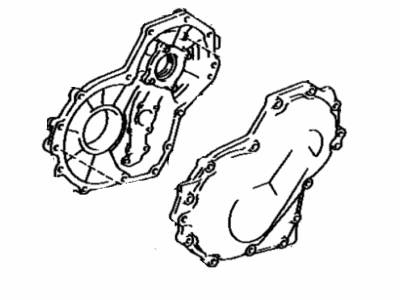 35101-12071 Genuine Toyota Case & Cover Sub-Assembly, TRANSAXLE