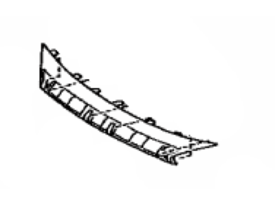 52129-52200 Genuine Toyota Cover, Front Bumper, Lw