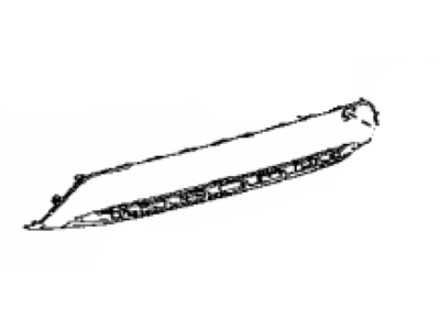 52169-12150 Genuine Toyota Cover, Rr Bumper, Lw