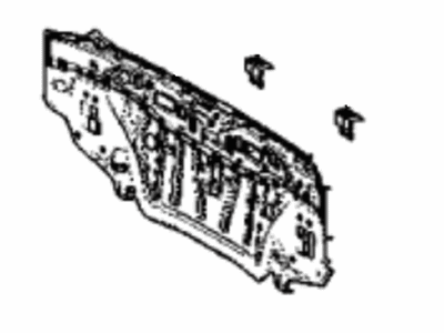 Floor Pan & Lower Back Panel - 2022 Toyota Corolla Sedan-JPP