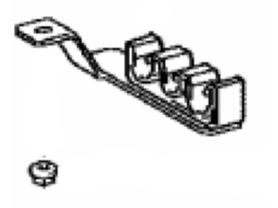 2010 Toyota Tacoma Fuel Line Clamps