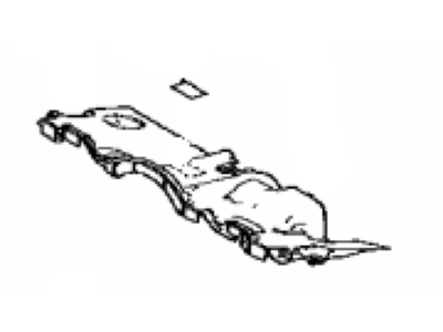 16681-25010 Genuine Toyota Plate, Radiator UPR