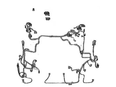 82111-0ZW20 Genuine Toyota Wire, Engine Room Main