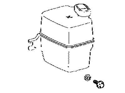 17894-36080 Genuine Toyota Resonator, Intake Air