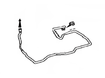 88717-0E120 Genuine Toyota Tube, Suction, NO.1