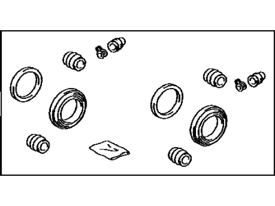 04479-02330 Genuine Toyota Cylinder Kit, Disc Brake, Rear