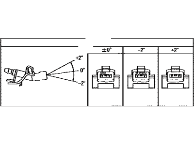 85381-12400 Genuine Toyota Nozzle, Front Washer