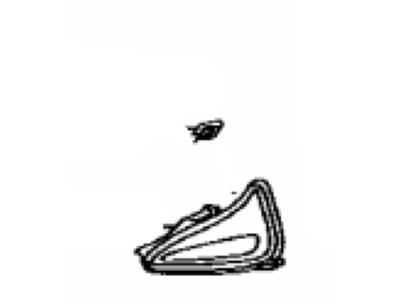 81482-02401 Genuine Toyota Cover, Fog Lamp, LH