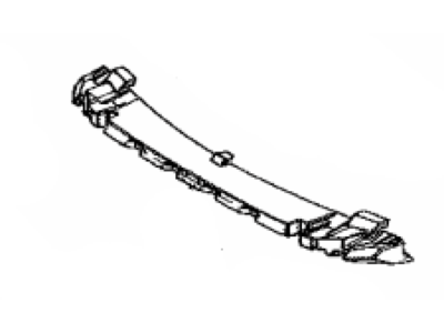 52618-12110 Genuine Toyota ABSORBER, Fr Bumper