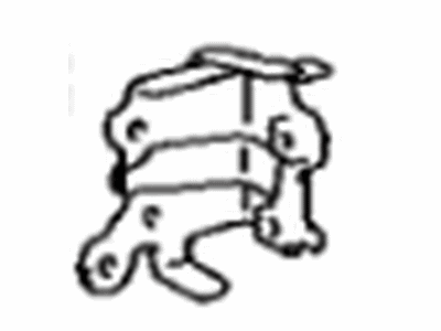 16575-F0090 Genuine Toyota Bracket, Water Hose