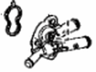 16305-25030 Genuine Toyota Outlet Sub-Assembly, Wat