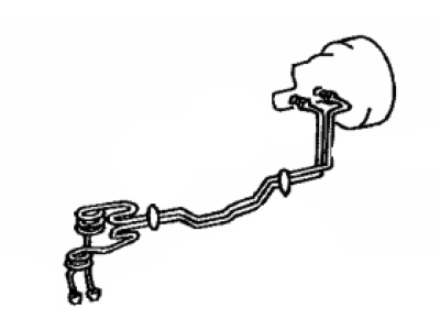 47322-60600 Genuine Toyota Tube, Rear Brake
