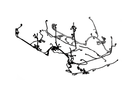 82164-60610 Genuine Toyota Wire, Frame