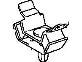 12371-31060 - Genuine Toyota INSULATOR, ENGINE MOUNTING, REAR