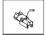 90980-11168 Genuine Toyota Housing, Connector M