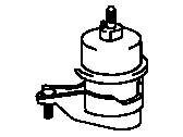 12372-0H020 Genuine Toyota INSULATOR, Engine Mounting, LH