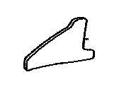 66244-0C020 Genuine Toyota Protector, Rear Body