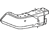 52152-0C040 - Genuine Toyota BAR, REAR BUMPER SIDE