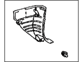 62112-0C030-C0 Genuine Toyota Board, Cowl Side Trim, LH