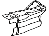 52153-0C040 - Genuine Toyota STAY, REAR BUMPER SIDE
