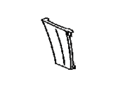 52152-0C900 - Genuine Toyota EXTENSION, REAR BUMPER, RH