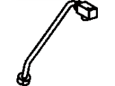 88716-04103 - Genuine Toyota PIPE, COOLER REFRIGERANT LIQUID, A