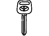 90999-00185 Genuine Toyota Key, Blank