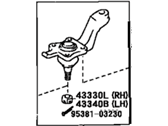 43330-39565 Genuine Toyota Lower Ball Joint Assembly Front Right