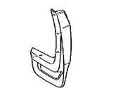 76625-0E010 Genuine Toyota MUDGUARD, Quarter Panel