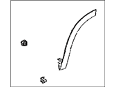75077-0E010 Genuine Toyota MOULDING Sub-Assembly, R
