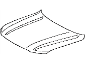 53301-60690 Genuine Toyota Hood Sub-Assembly