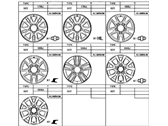 42611-60C30 Genuine Toyota Wheel, Disc