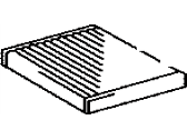 87139-26010 Genuine Toyota Clean Air Filter