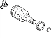 43040-12120 Genuine Toyota Joint Assembly, Front Cv, Right