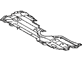 51441-12270 Genuine Toyota Cover, Engine Under