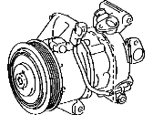 88310-52750 - Genuine Toyota COMPRESSOR ASSEMBLY, W/P