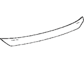 76812-42900 - Genuine Toyota GARNISH, BACK DOOR