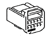 90980-12368 Genuine Toyota HOUSING, CONNECTOR F