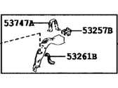 53202-0R030 Genuine Toyota Support Sub-Assembly, Ra