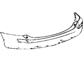 52150-0R110 Genuine Toyota Bumper Assembly, Rear
