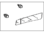 75077-0R040 Genuine Toyota MOULDING Sub-Assembly, R