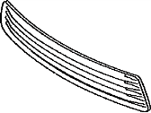 53112-06200 - Genuine Toyota Lower Radiator Grille No.1